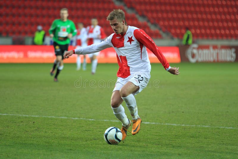 Jan Blazek - Slavia Prague editorial photography. Image of sport - 23831897