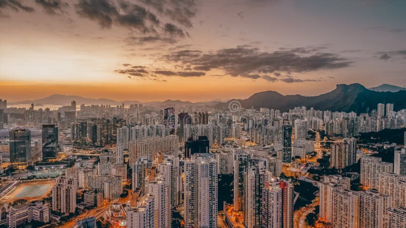Jan 14 2024 the Cityscape of Kowloon, Hong Kong Editorial Photography ...