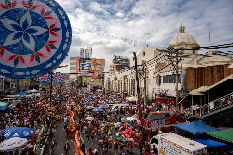 Jan 9, 2025 Devotees Celebrate the Feast of the Black Nazarene. Manila ...