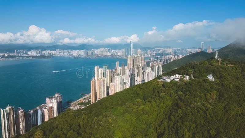 14 Jan 2023 the Landscape of Mount Davis, Hong Kong Editorial Image ...