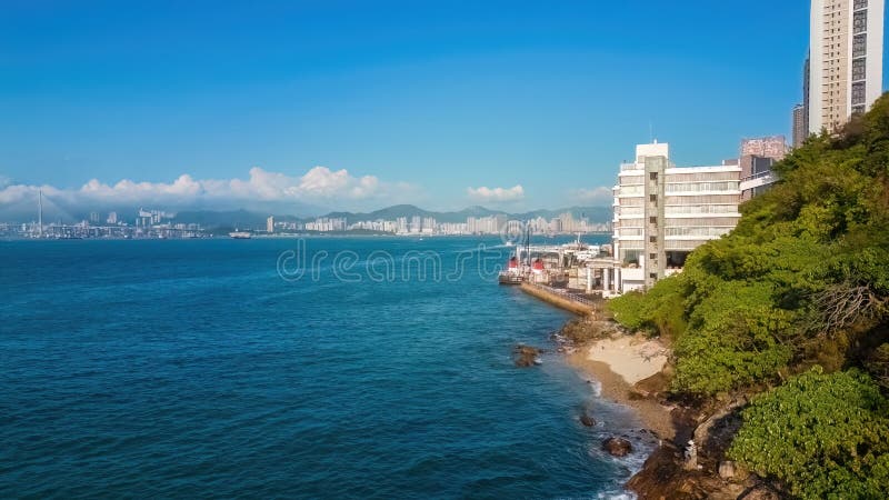 14 Jan 2023 the Landscape of Mount Davis, Hong Kong Editorial Image ...