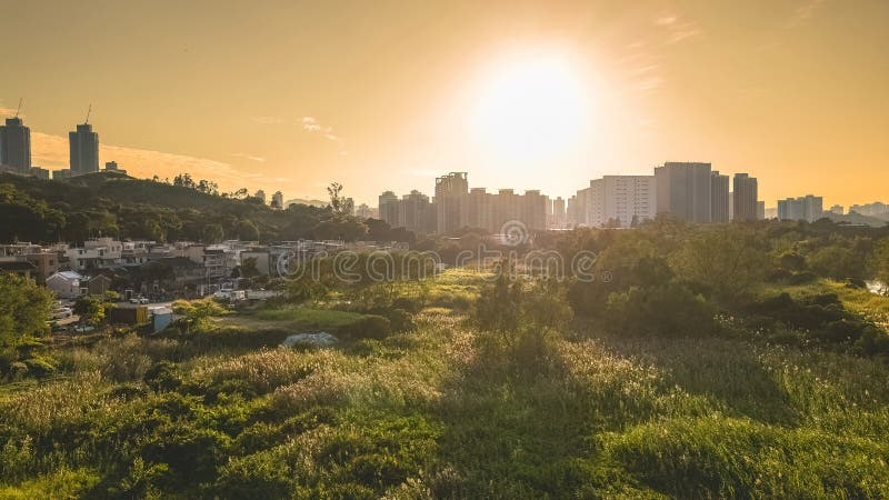 6 Jan 2023 the Landscape of Yuen Long Residential Area Editorial Photo ...