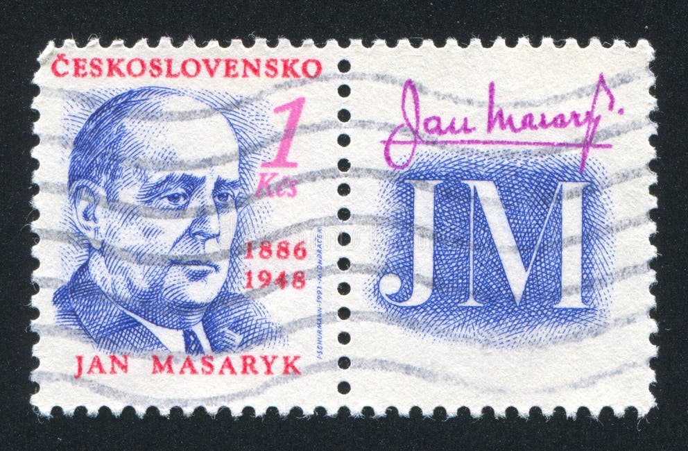Jan Masaryk photo éditorial. Image du amorce, courrier - 90731471