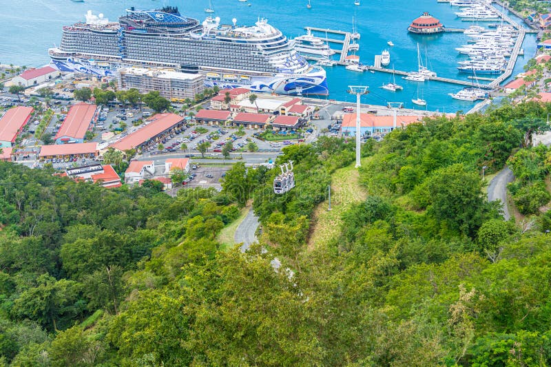Jan 25 2025 - St Thomas Virgin Islands - Paradis Point Gondola Ride ...