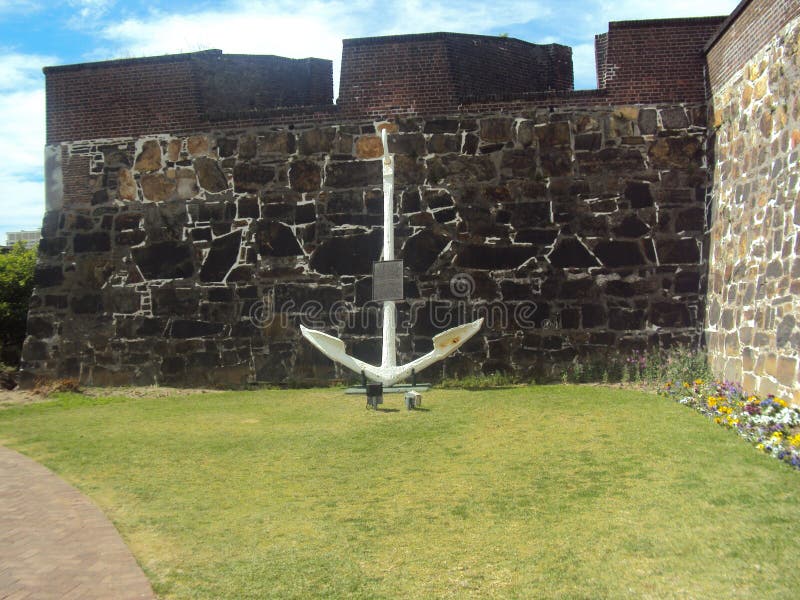 Jan van Riebeek castle stock image. Image of temple - 191422515