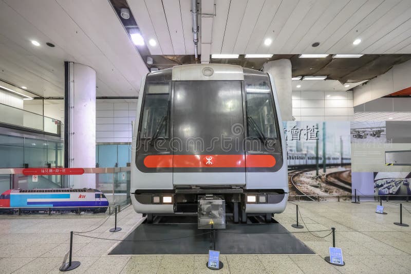 Jan 23 2025 View of a Displayed Modern Train in an Indoor Setting ...