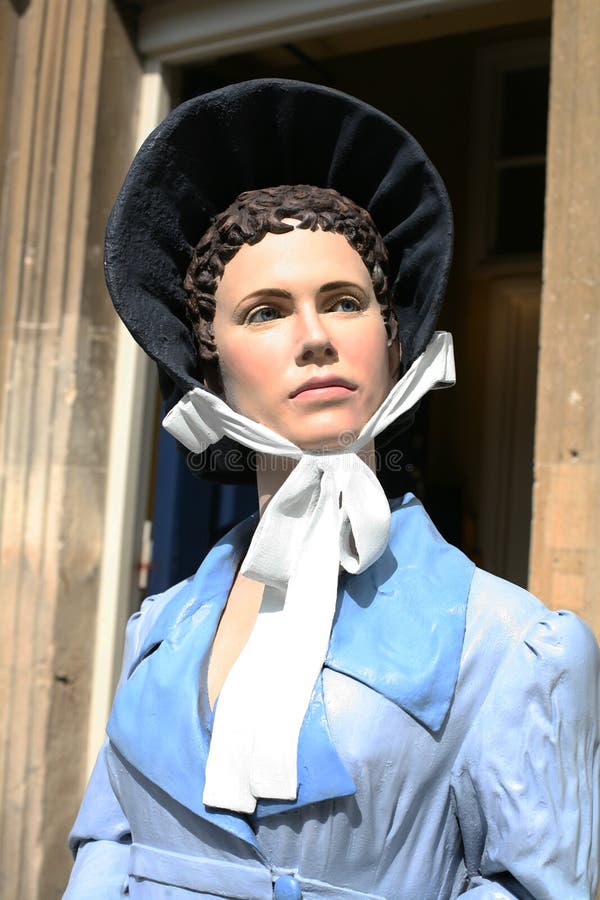 Jane Austen Famous Author Model Portrait Editorial Photography - Image ...