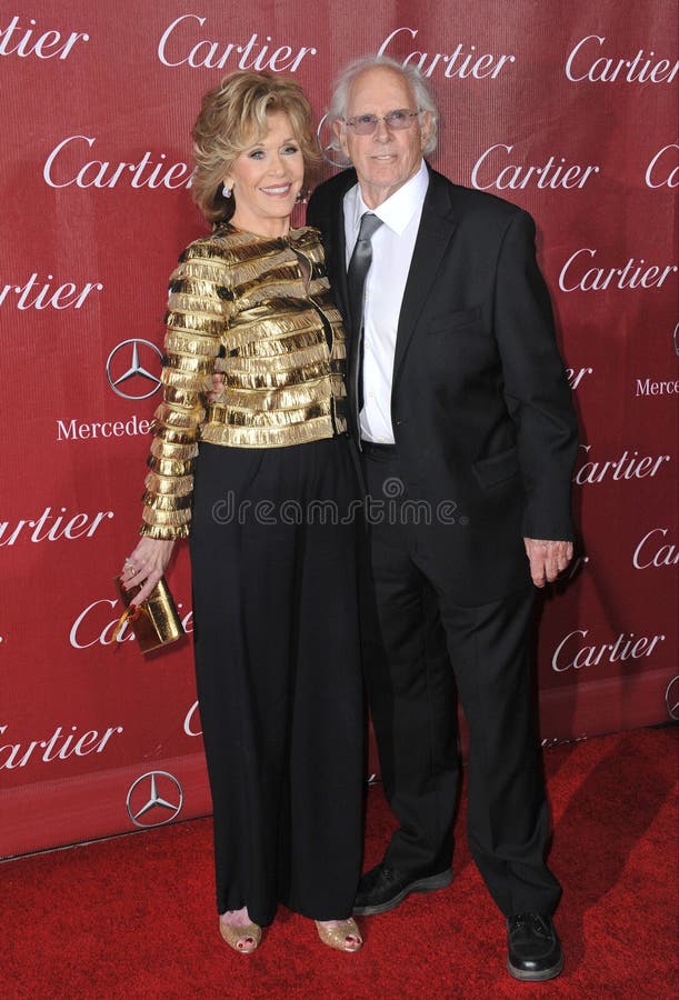 Jane Fonda y Bruce Dern imagen editorial. Imagen de festival - 45538775