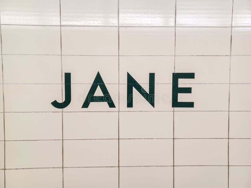 Jane Subway Station view editorial photo. Image of metro - 354253291