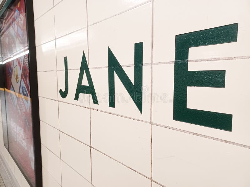 Jane Subway Station view editorial photo. Image of modern - 354976461