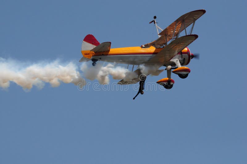 Jane Wicker Wingwalker foto de archivo editorial. Imagen de mimbre ...