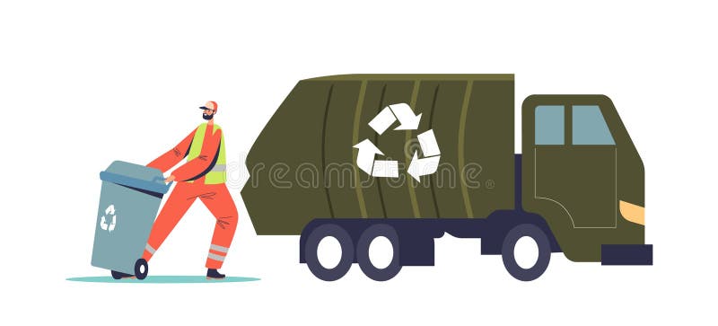 Garbage Truck Cartoon Stock Illustrations – 1,028 Garbage Truck Cartoon ...