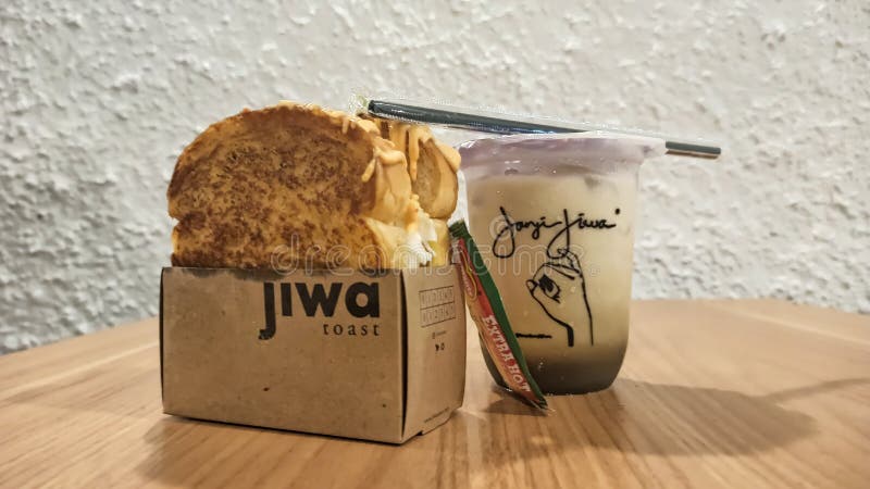 Janji Jiwa & Jiwa Toast Editorial Stock Image - Image of drink, brown ...