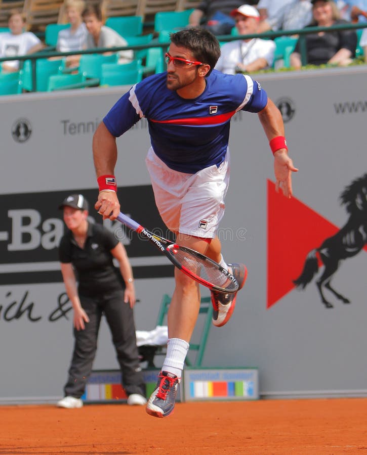 Janko Tipsarevic at Roland Garros 2012 Editorial Stock Image - Image of ...