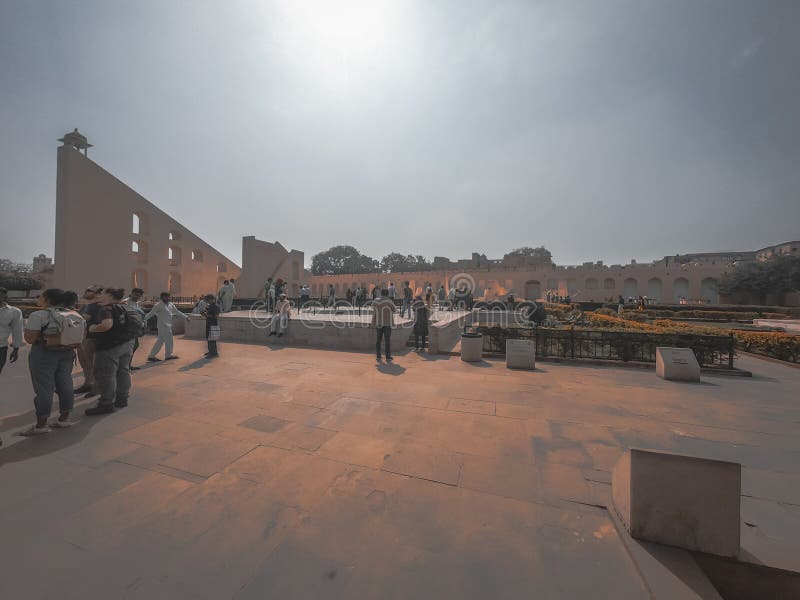 Jantar Mantir Jaipur Captured in Gopro Editorial Image - Image of ...