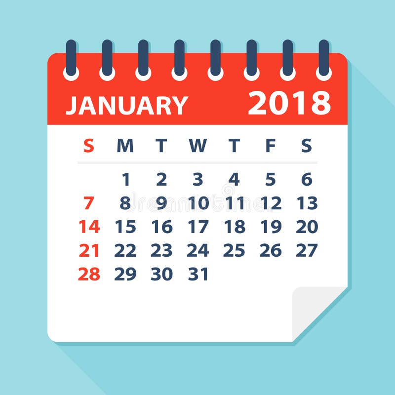 2018 Calendar January