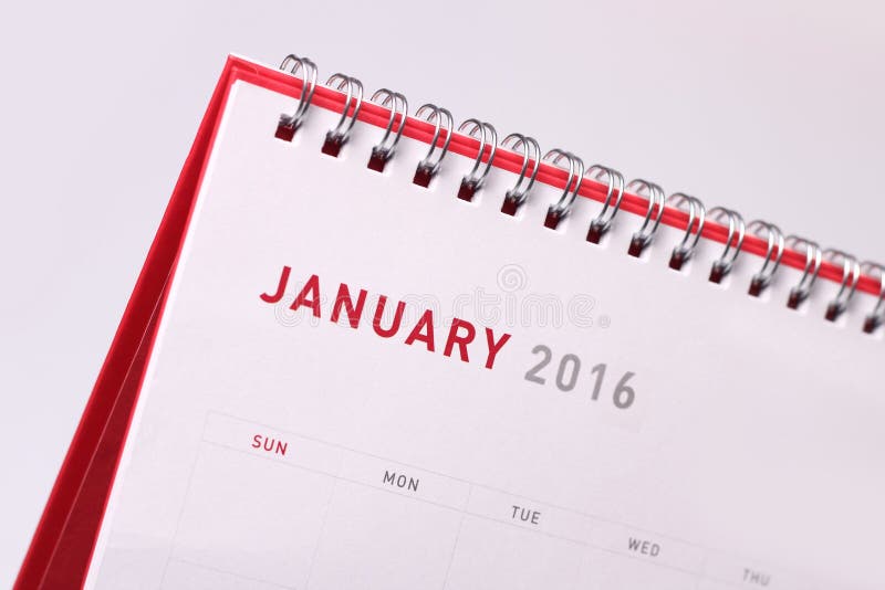 January 2016 stock image. Image of number, year, desk - 62669425