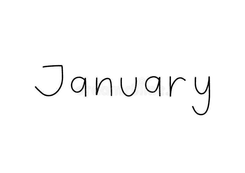 January 7. Hand Writing Text Old Rock Day on Calendar Date. Save the ...