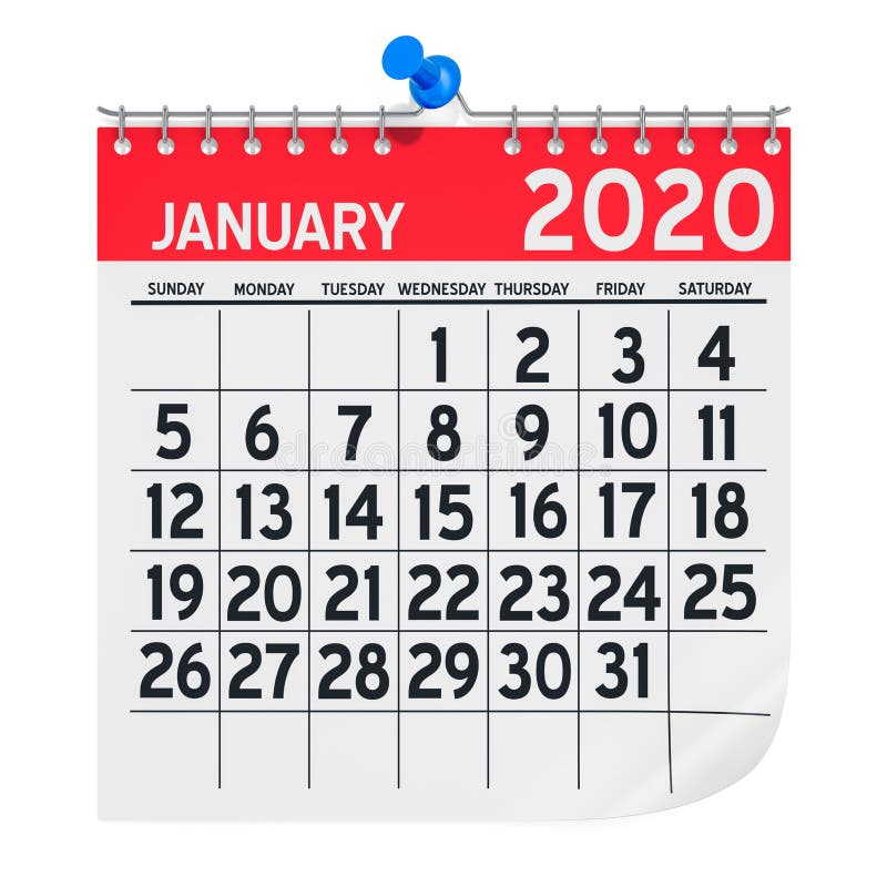 January 2020 Calendar - Monthly Calendar Template - 2020 Monthly ...