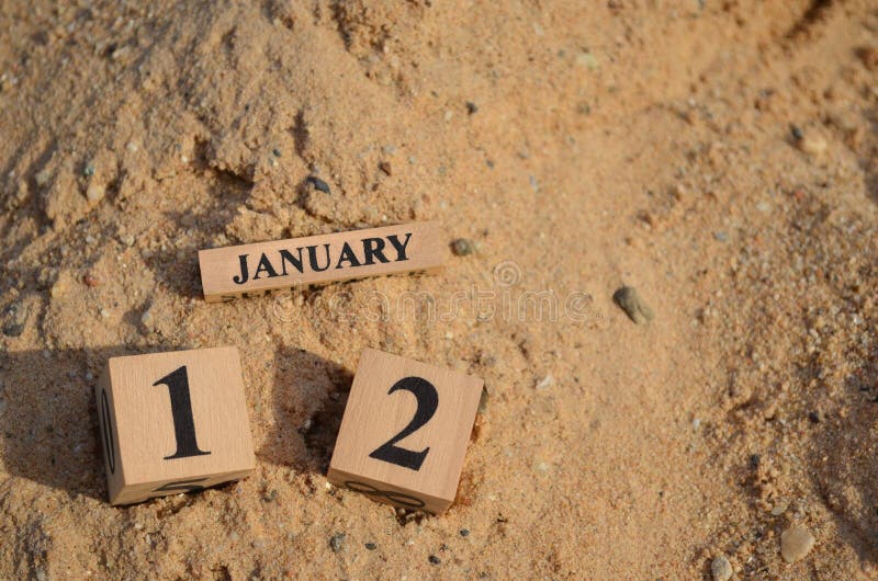 January 12 Number Cube Sand Background Stock Photos - Free & Royalty ...