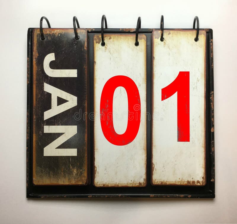 January 1st stock illustration. Illustration of vintage - 133373130