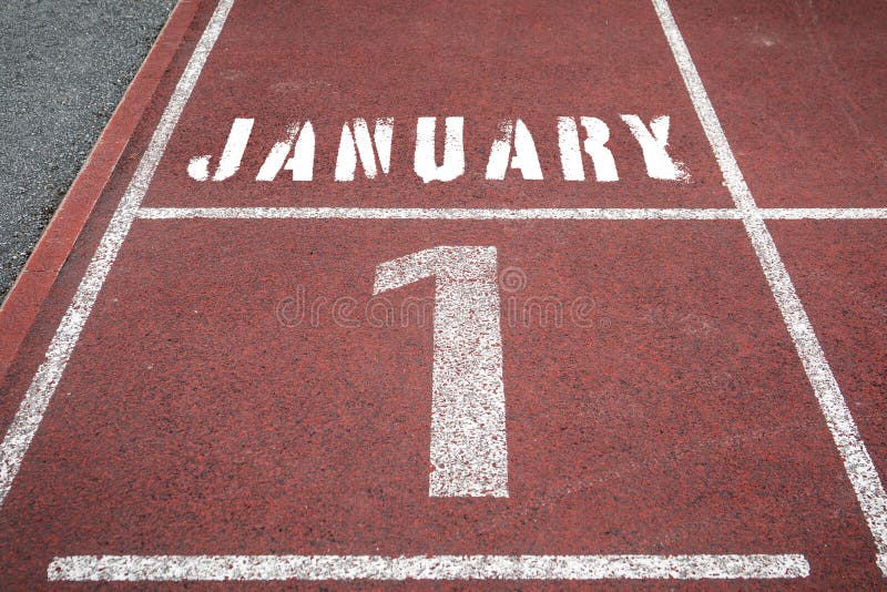 January 1st. New Year Concept Stock Image - Image of economy, strategy ...