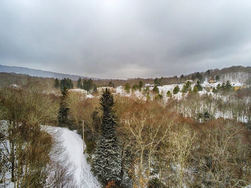 January Winter Scenes from Banner Elk North Carolina Stock Image ...