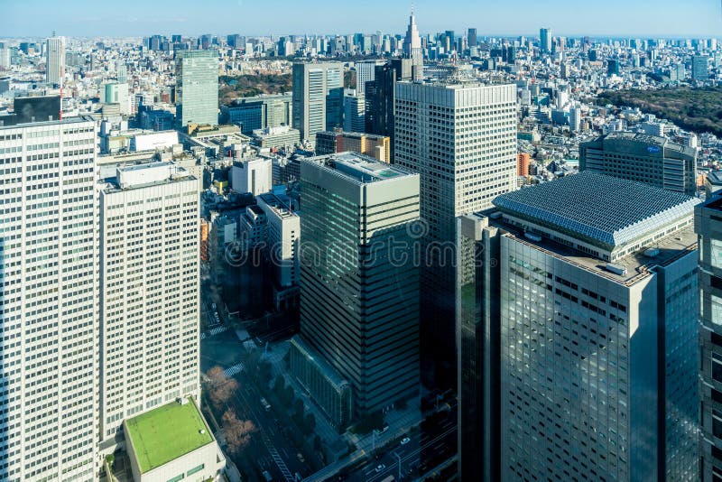 Japan Cityscape Bird Eye View at Noon Stock Image - Image of australia ...