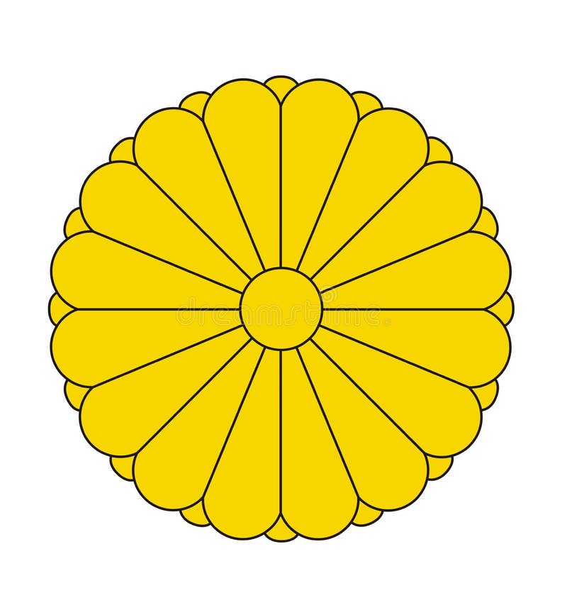 Japan coat of arms stock illustration. Illustration of patriotism - 8487499