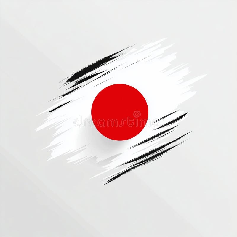 Japan flag stock photo. Illustration of circle, flag - 331980996