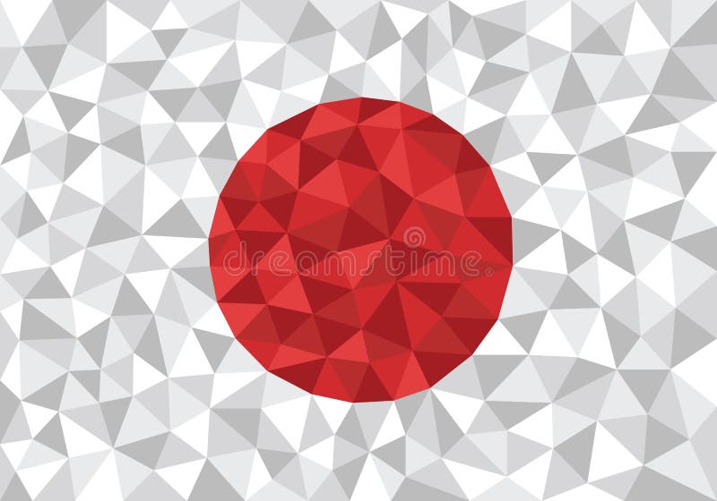 Japan Triangle Style Element Sign, Mitsu Uroko Symbol Stock Vector ...