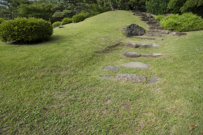Japan garden stock photo. Image of peace, isolated, road - 32026716