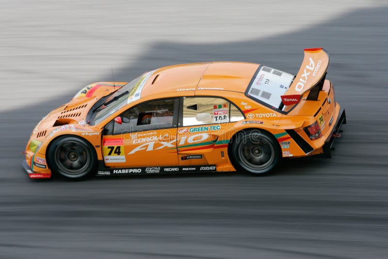 Japan GT in Action at Sepang, Malaysia Editorial Stock Image - Image of ...