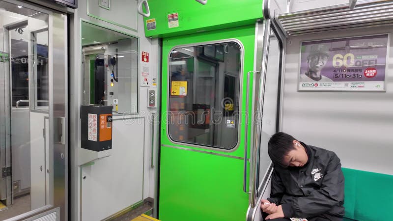 Japan Hokkaido Biei Local Train Compartment Stock Video - Video of ...