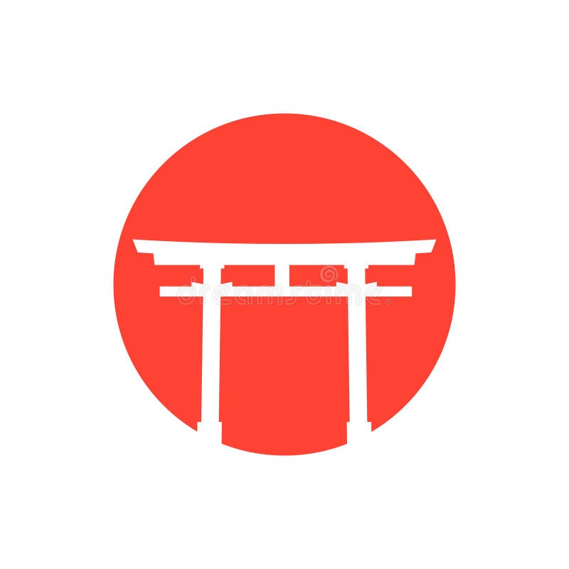 Japan Map Logo Icon Vector Symbol Element Stock Vector - Illustration ...