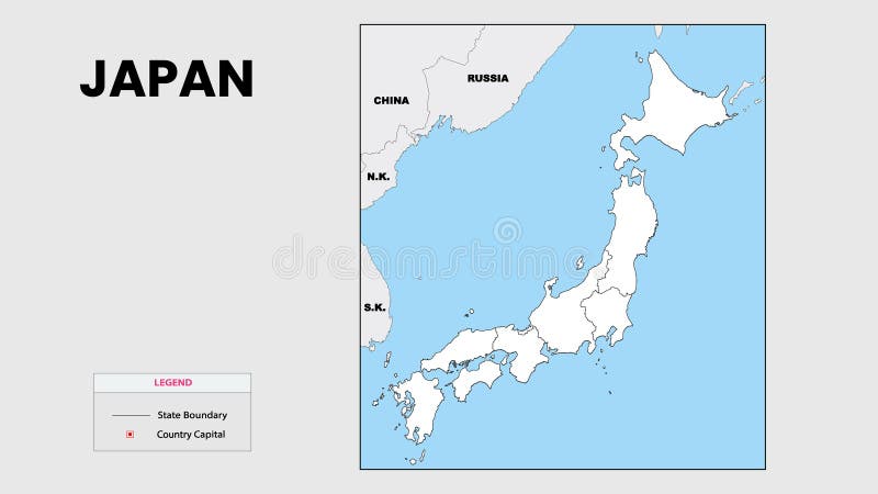 Japan Political Map