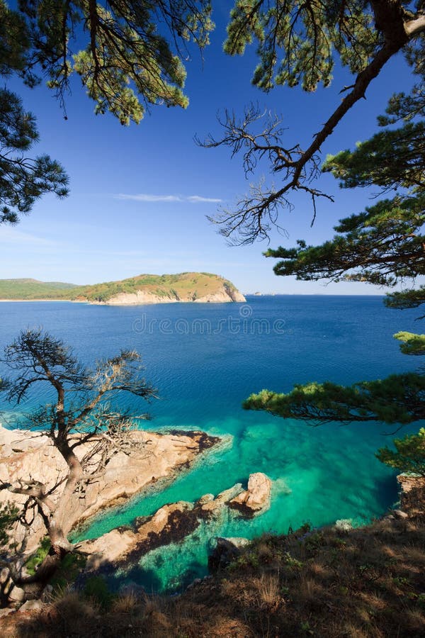 Japan-Meer. Herbst. 7 stockbild. Bild von welle, blatt - 7188549