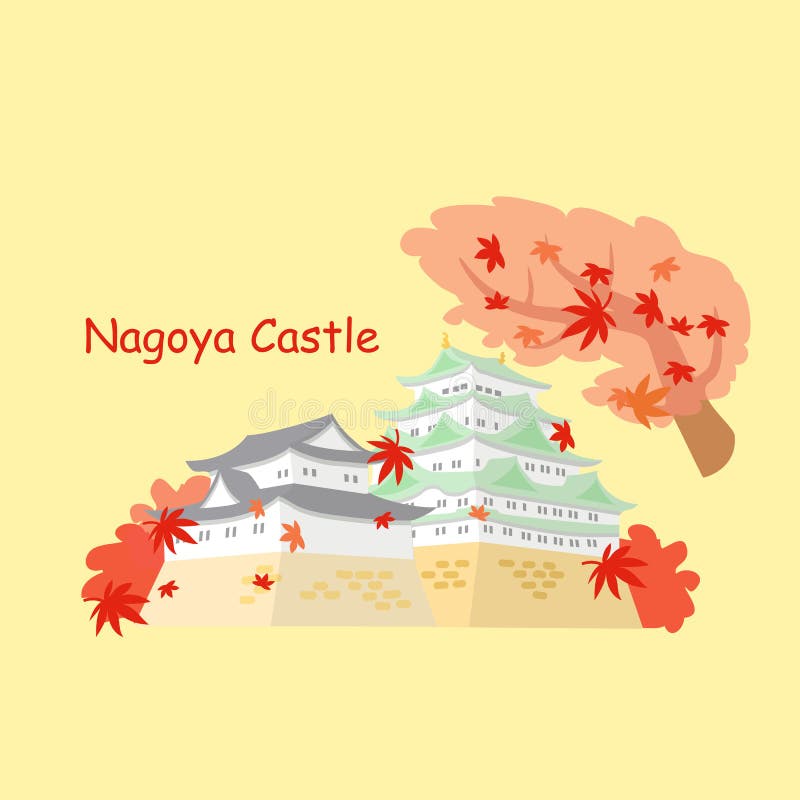 Nagoya Castle Stock Illustrations – 90 Nagoya Castle Stock ...