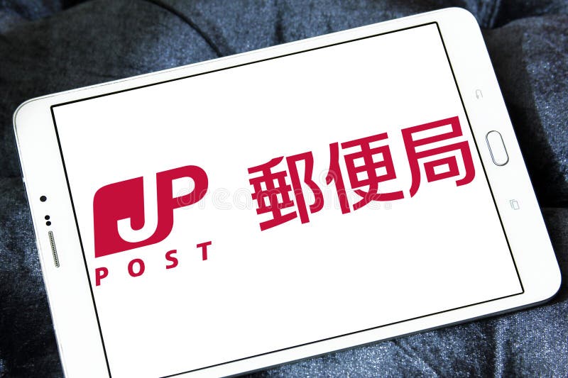 Japan Post logo editorial photography. Image of deliver - 98191032