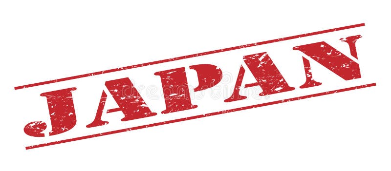 Japan stamp stock illustration. Illustration of japan - 103114436