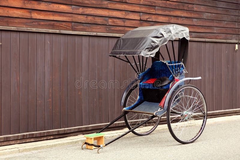 Rickshaw Japan obraz stock. Obraz złożonej z zasilany - 20417253
