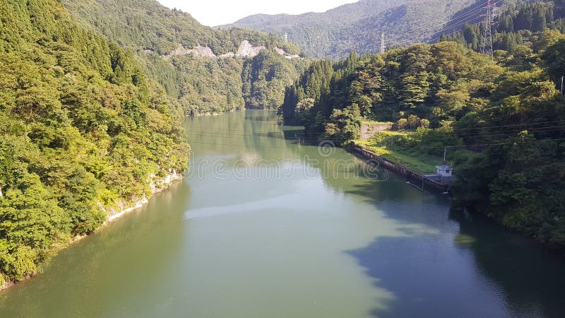 Japan River stock photo. Image of river, view, fukushima - 101246960