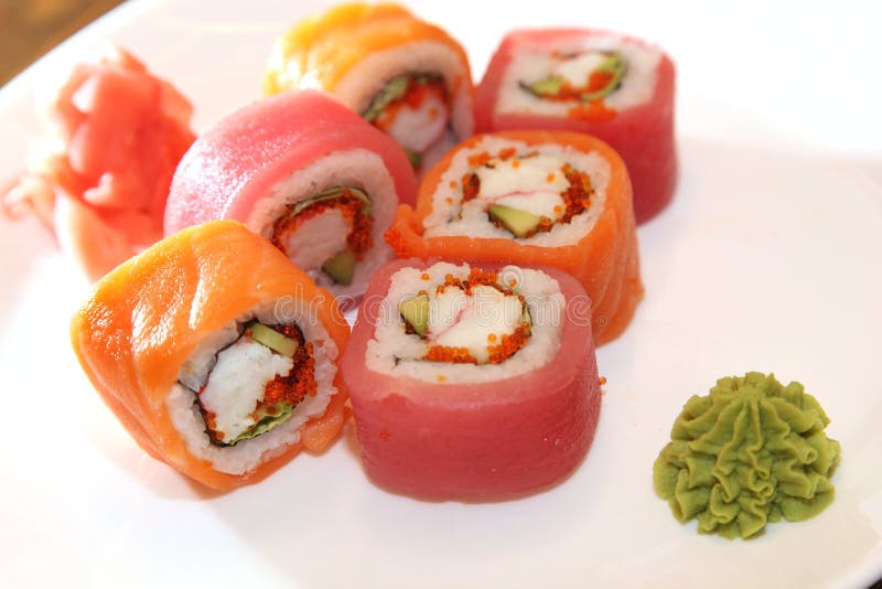 Japan rolls stock image. Image of asia, vassabi, national - 8862663