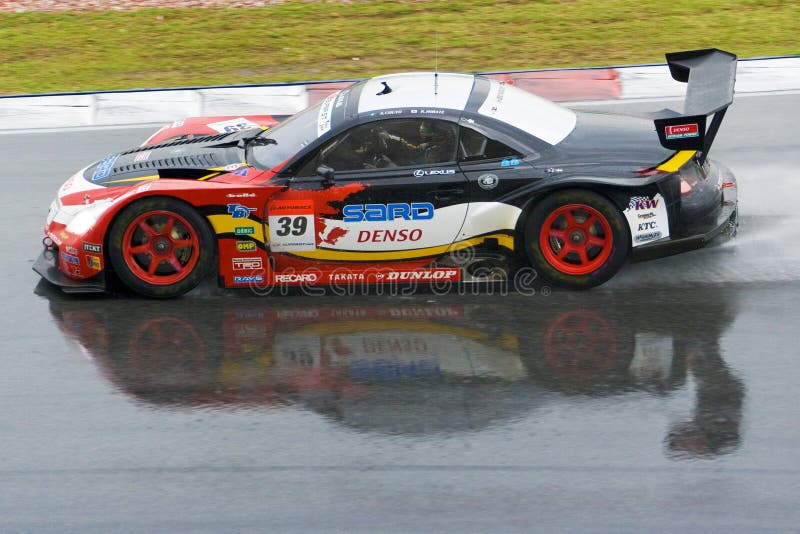 Japan Super GT 2009 - Lexus Team Sard Editorial Image - Image of ...