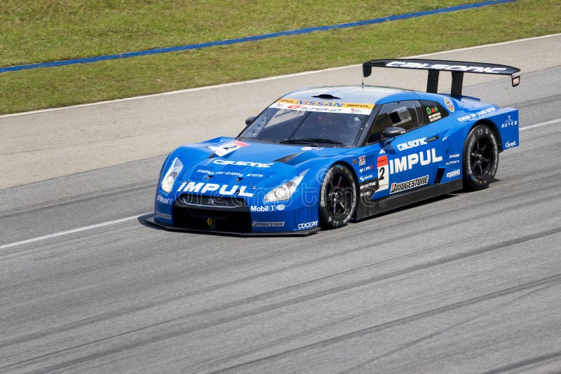 Japan Super GT 2009 - Team Impul Editorial Photography - Image of drive ...