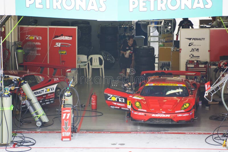 Japan Super GT 2009 - Team Jim Gainer Racing Editorial Photography ...