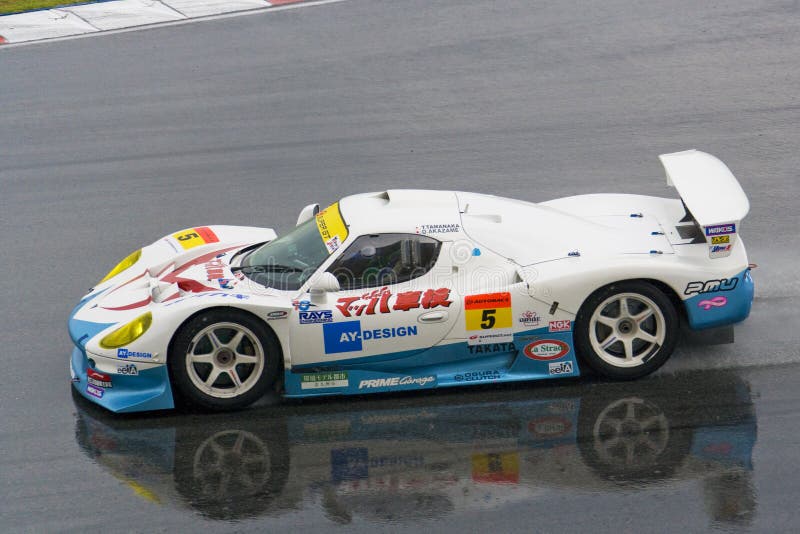 Japan Super GT 2009 - Team Mach Editorial Stock Image - Image of ...