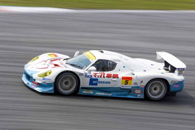 Japan Super GT 2009 - Team Mach Editorial Stock Photo - Image of ...