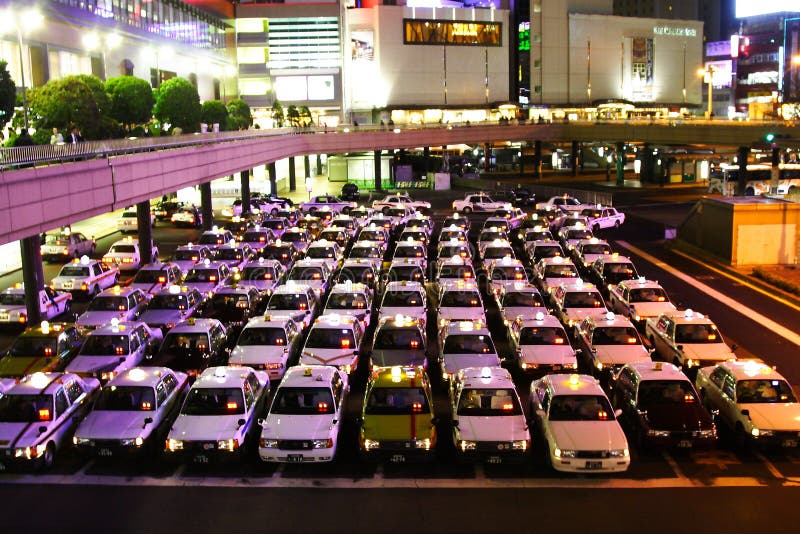Japan Taxi editorial image. Image of quick, japan, hire - 19412750