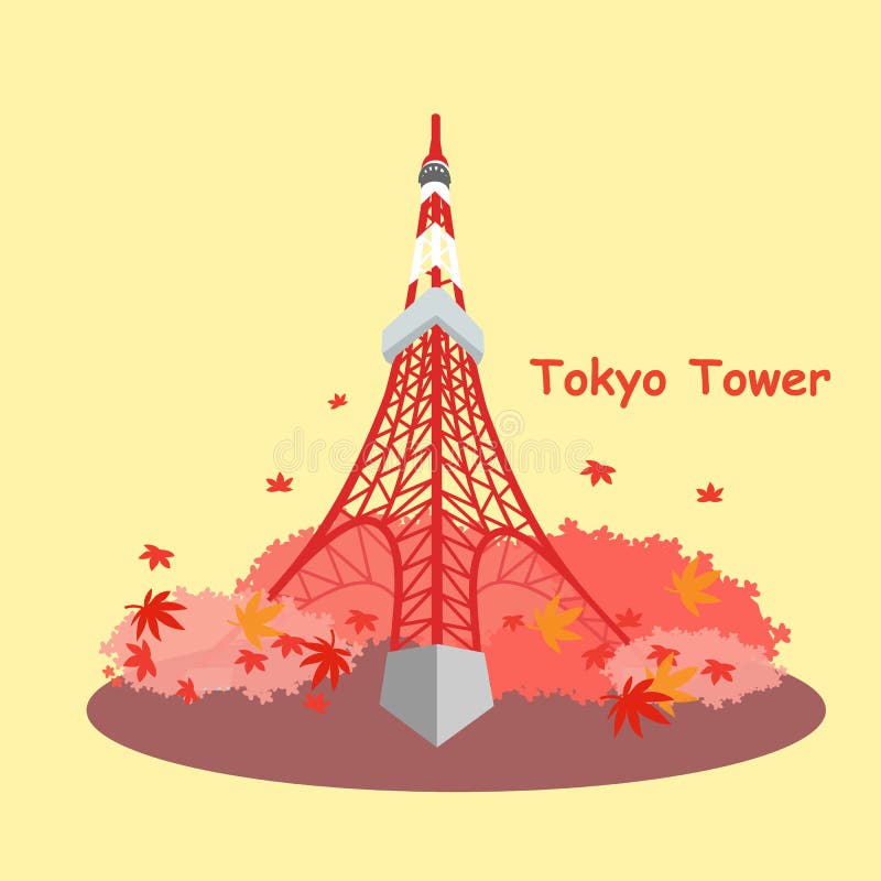 Tokyo Tower Stock Illustrations – 2,089 Tokyo Tower Stock Illustrations ...